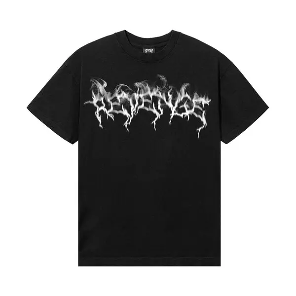 REVENGE Smoke Lightning Logo Tee