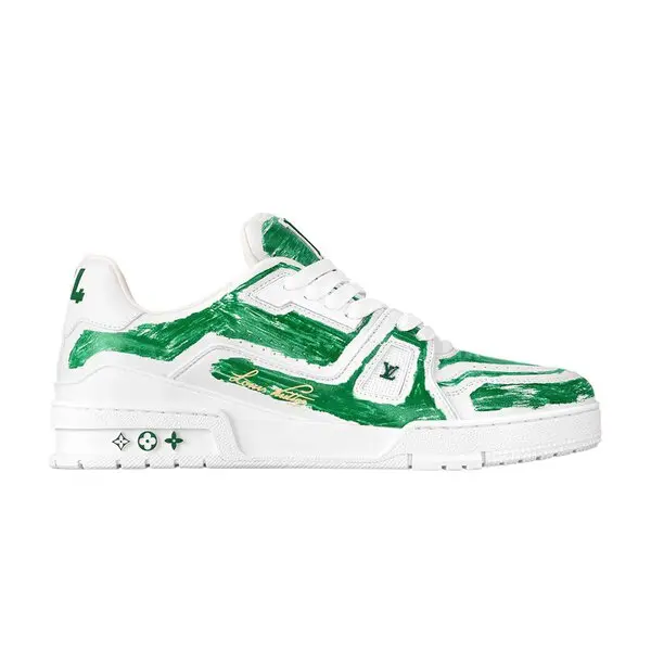 LOUIS VUITTON Trainer Colored-in Motif - Green