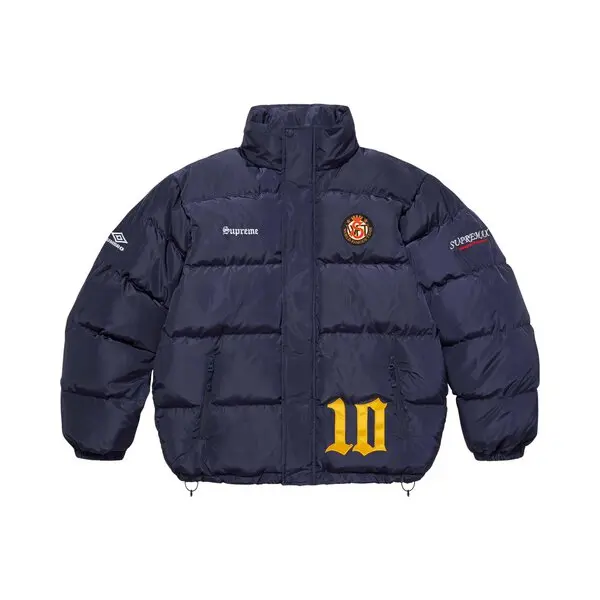 Supreme Down Puffer Jacket - Blue