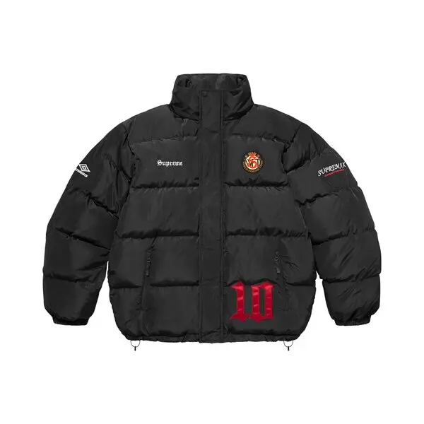 Supreme X Umbro Down Puffer Jacket - Black