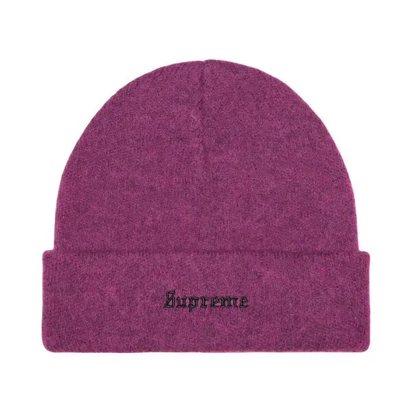 Supreme Mohair Beanie - Purple