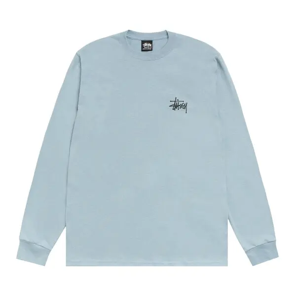 StÜssy Basic Long-sleeve Tee - Blue