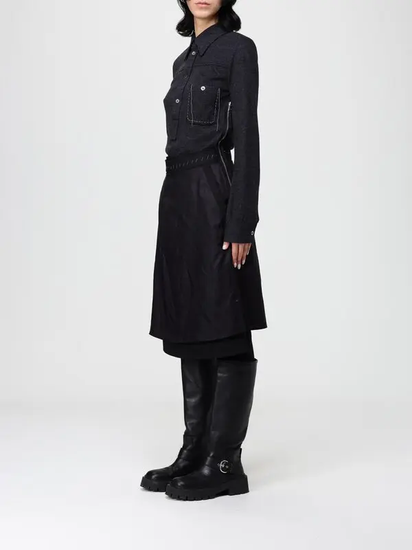 MAISON MARGIELA Midi Skirt - Grey