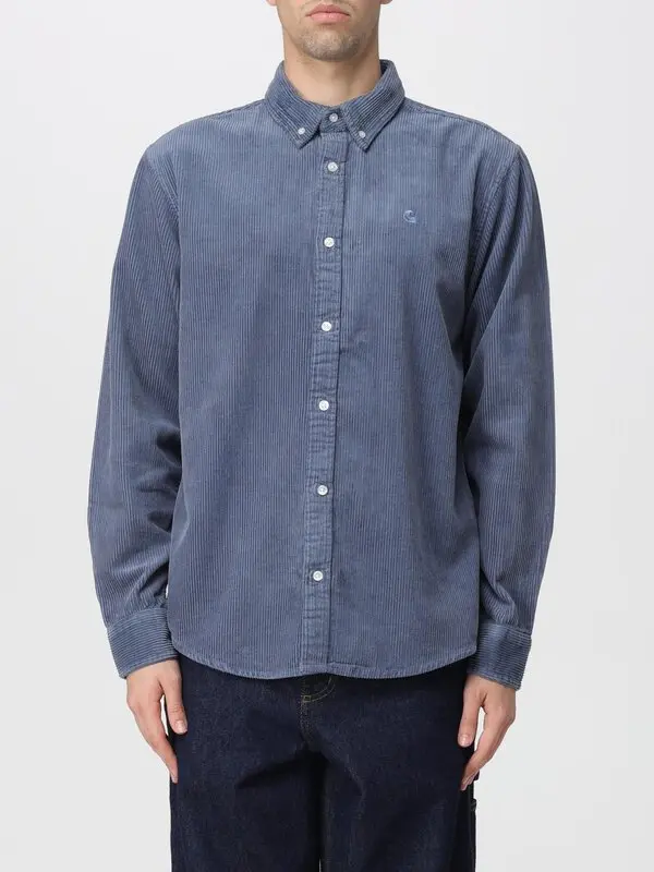 Carhartt Work In Progress Shirt - Gnawed Blue