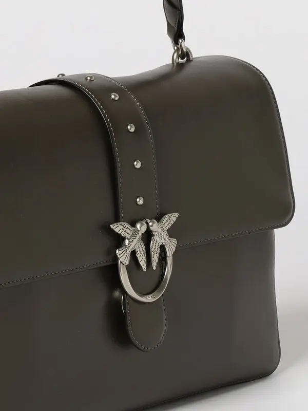 Pinko Maxi Love Bag Slouchy Leather Shoulder Bag