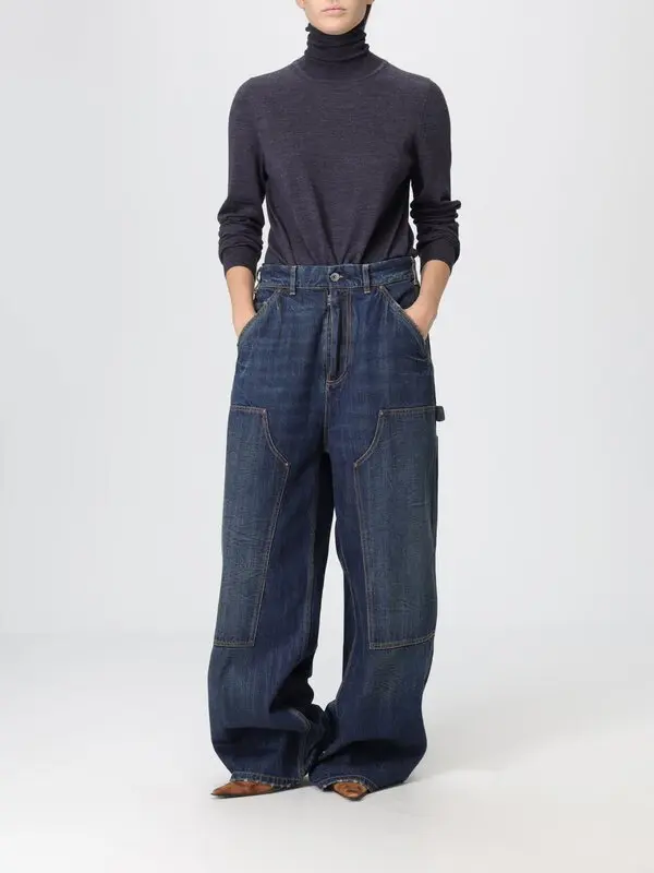 MAISON MARGIELA Wide Leg Jeans - Blue
