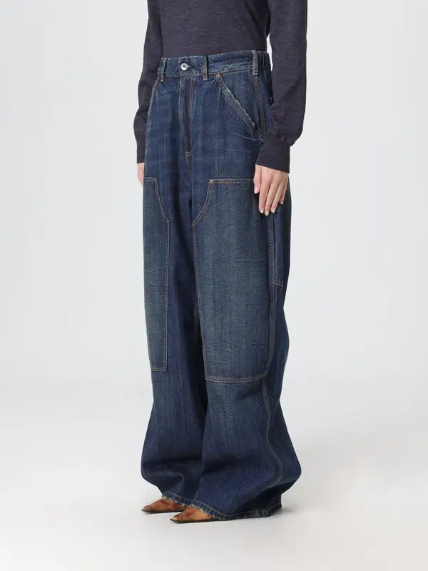 MAISON MARGIELA Wide Leg Jeans - Blue