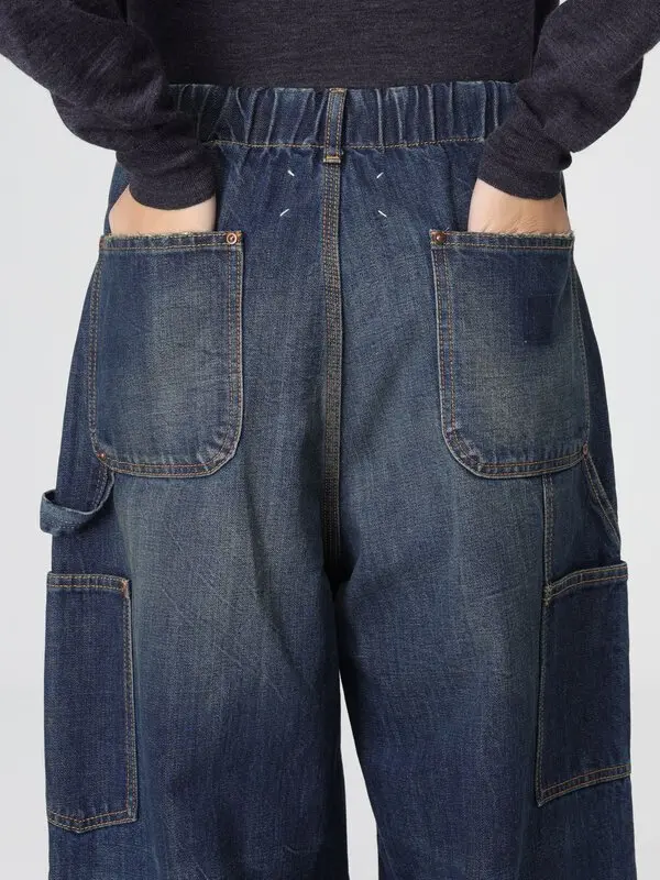 MAISON MARGIELA Wide Leg Jeans - Blue