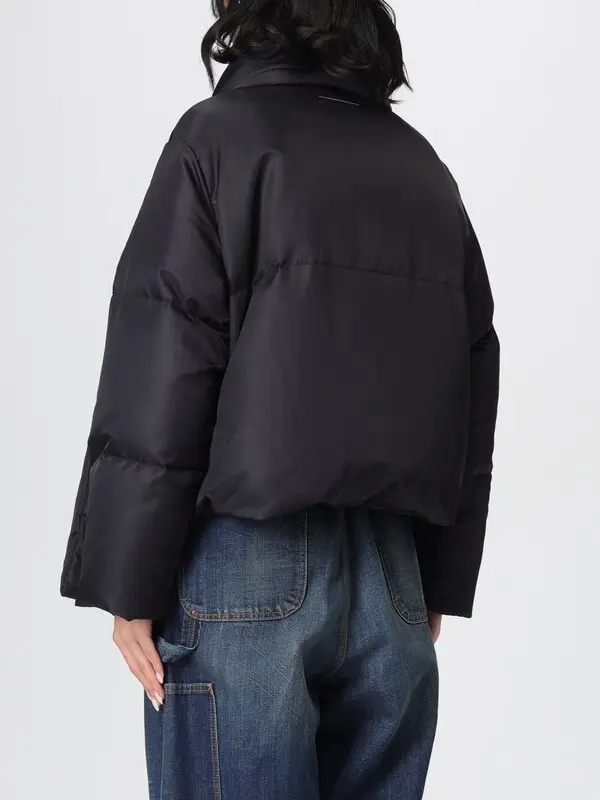 MAISON MARGIELA Puffer Jacket With Integrated Scarf
