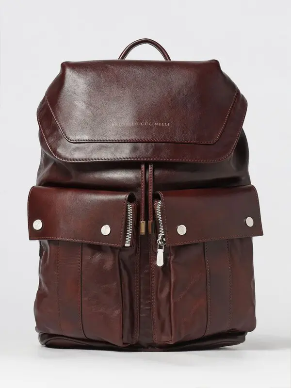 Brunello Cucinelli Backpack - Burgundy