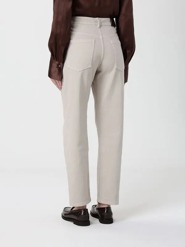 Brunello Cucinelli Straight Leg Jeans - Ivory