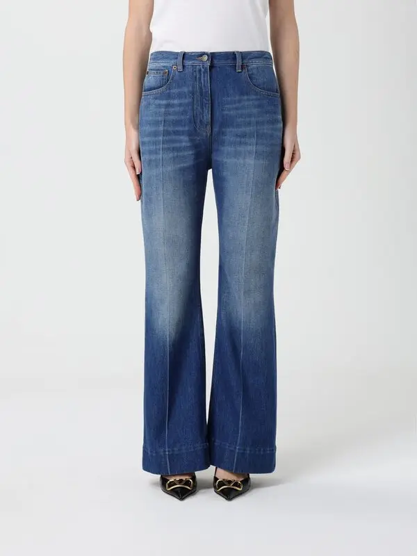 Valentino Garavani Wide Leg Jeans