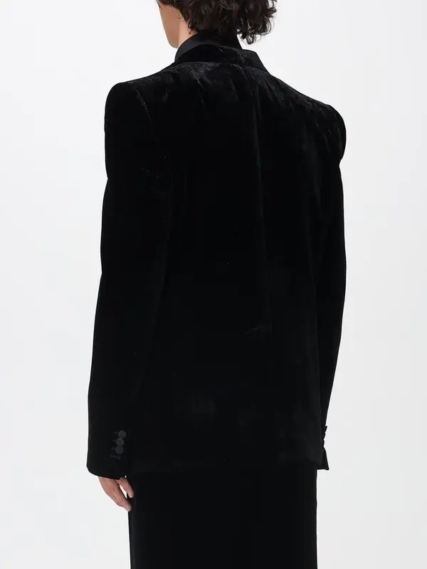Dsquared2 Velvet Blazer - Black