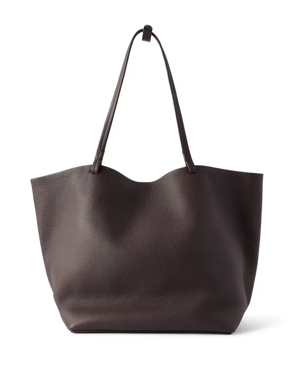 THE ROW Park Xl Full-grain Leather Tote Bag - Brown
