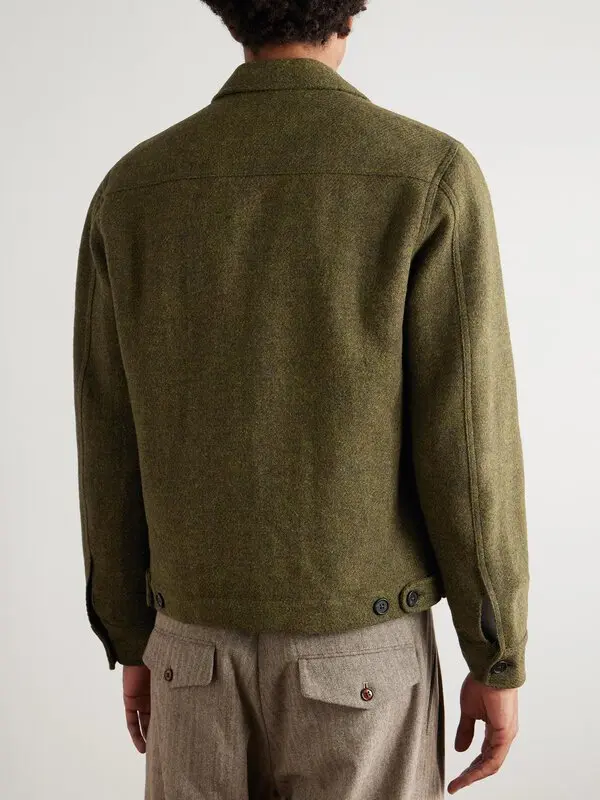 Sid Mashburn Scrambler Harris Wool-tweed Jacket
