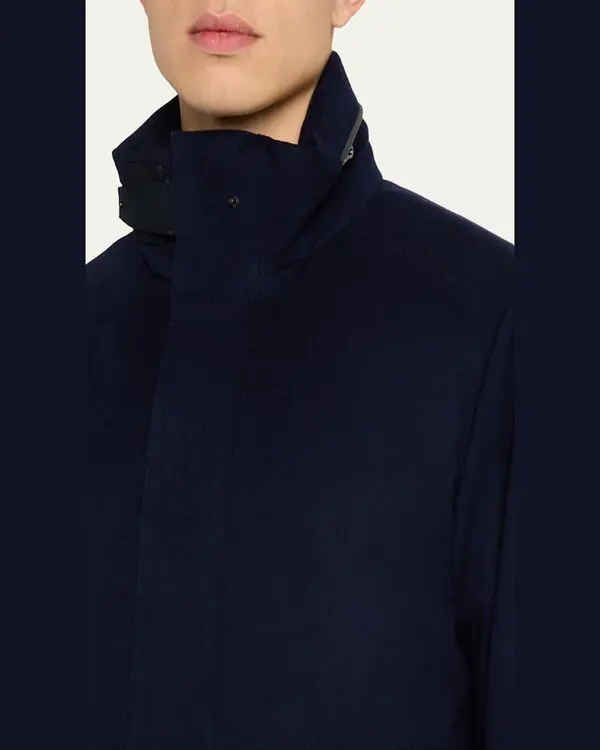 Sease Uptown Padded Cashmere Parka Jacket