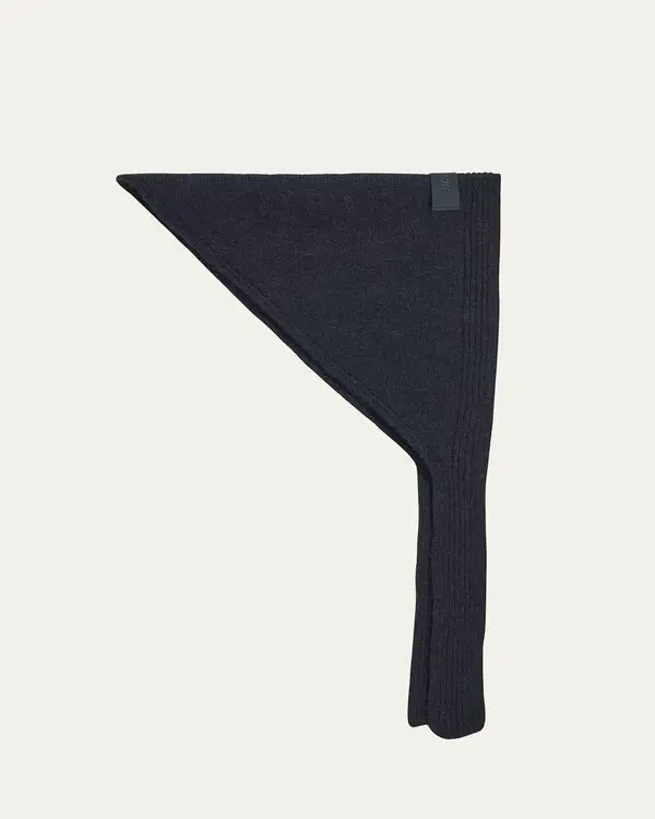 Jacquemus Le Chale Grosgrain Logo Wool-blend Scarf