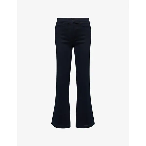 Paige Leenah Slim Wide-leg Jeans - Control