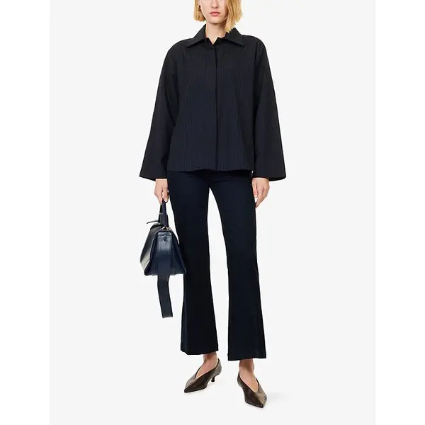 Paige Leenah Slim Wide-leg Jeans - Control
