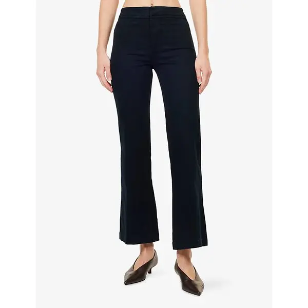 Paige Leenah Slim Wide-leg Jeans - Control