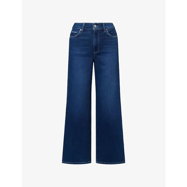 Paige Arellia Barrel-leg Stretch-denim Jeans - Dwell