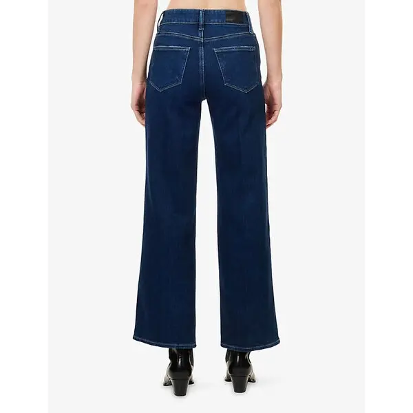 Paige Arellia Barrel-leg Stretch-denim Jeans - Dwell