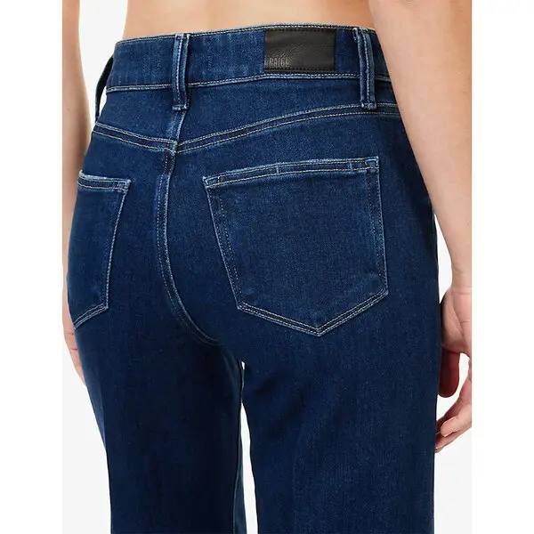 Paige Arellia Barrel-leg Stretch-denim Jeans - Dwell