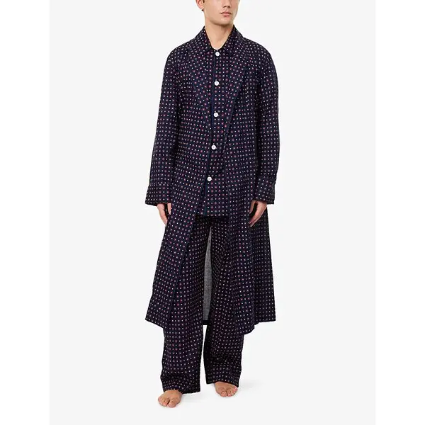 Derek Rose Nelson Cotton Robe