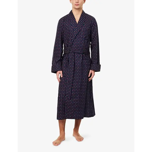 Derek Rose Nelson Cotton Robe