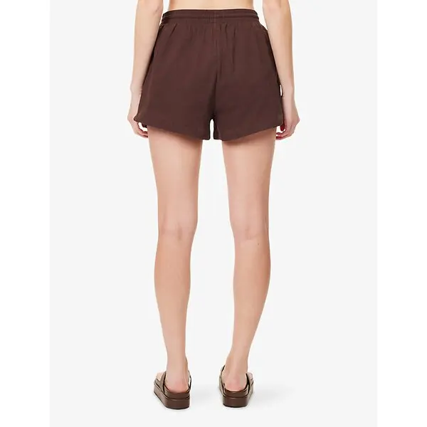 Seafolly Cotton-poplin Drawstring Shorts