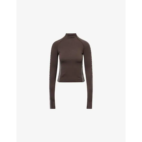 ADANOLA Jacquard Seamless Jersey Top