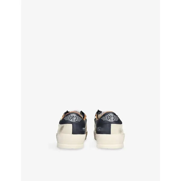 GOLDEN GOOSE Stardan Graffiti Leather Trainers