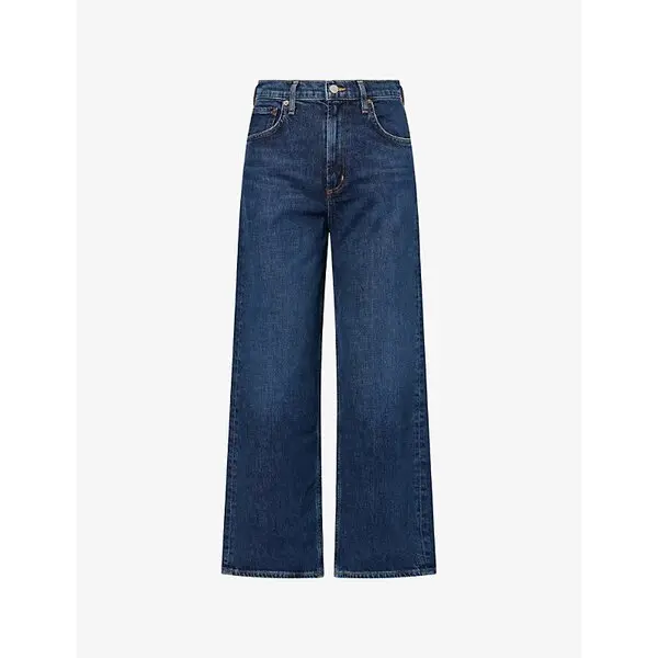 AGOLDE Wide-leg Stretch-denim Jeans