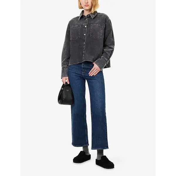 AGOLDE Wide-leg Stretch-denim Jeans