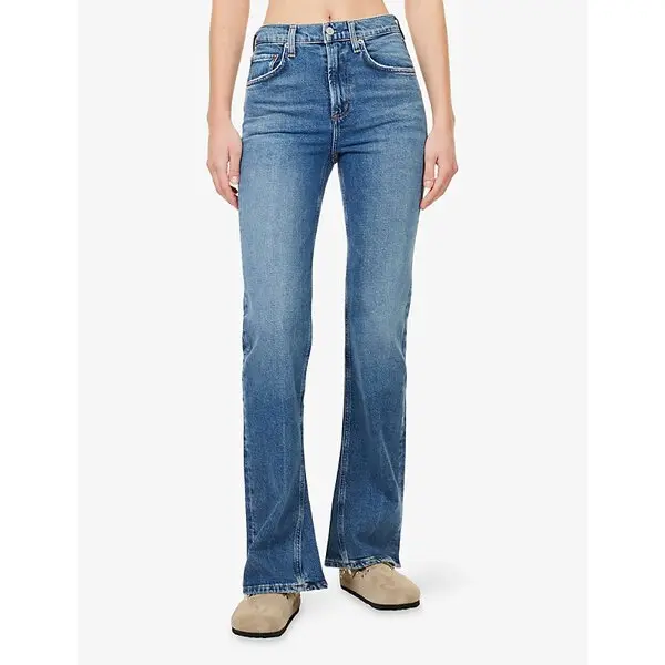 AGOLDE Kick Boot Flared Stretch-denim Jeans