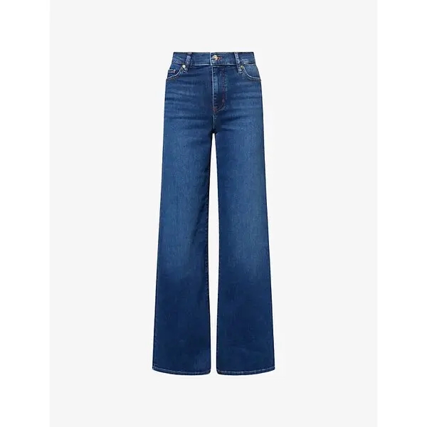 FRAME Le Slim Palazzo Wide-leg Jeans - Solace