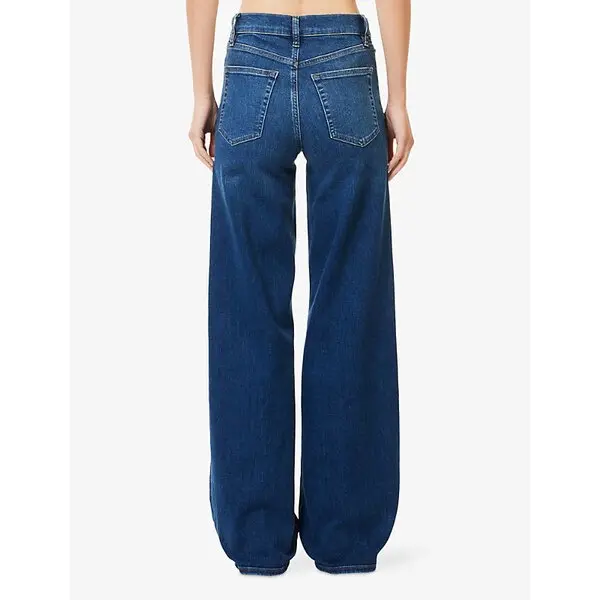 FRAME Le Slim Palazzo Wide-leg Jeans - Solace