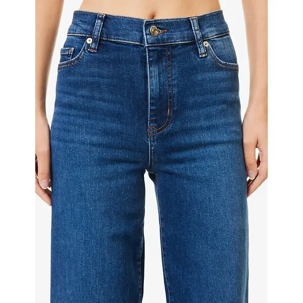 FRAME Le Slim Palazzo Wide-leg Jeans - Solace