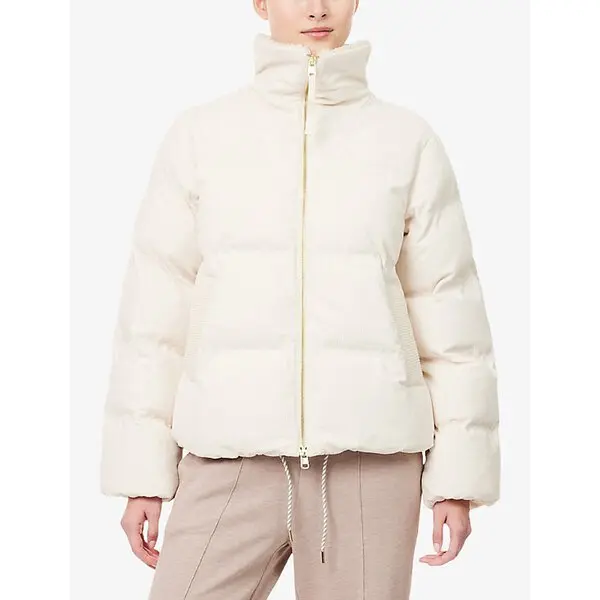Varley Brackley Corduroy Puffer Jacket - Birch