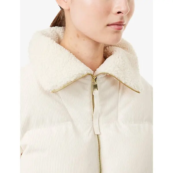 Varley Brackley Corduroy Puffer Jacket - Birch