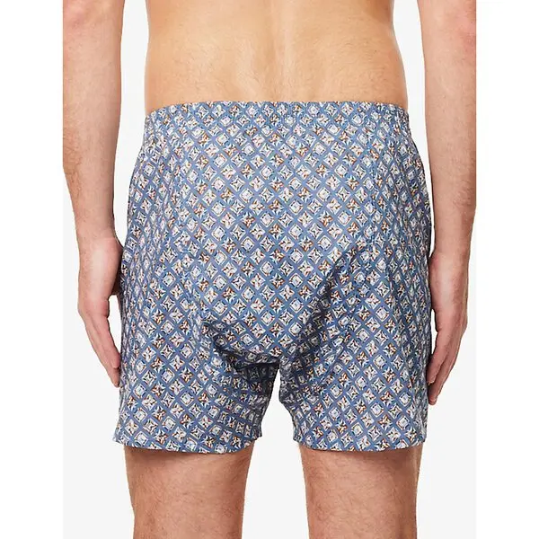 Derek Rose Patterned Cotton Boxer Shorts