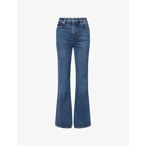 FRAME The Arrow Boot-cut Stretch-denim Jeans