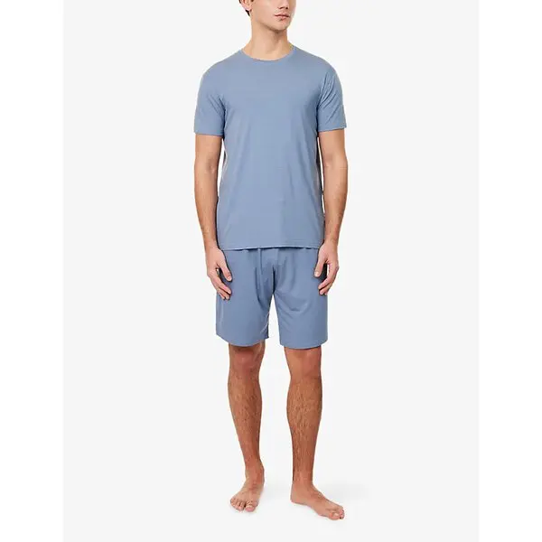 Derek Rose Relaxed Fit Stretch-modal Shorts