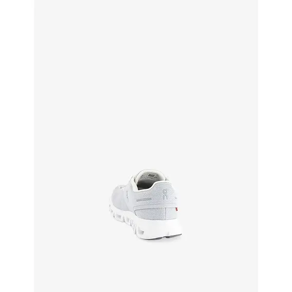 On Cloud 6 Mesh Low-top Trainers - Glacier White