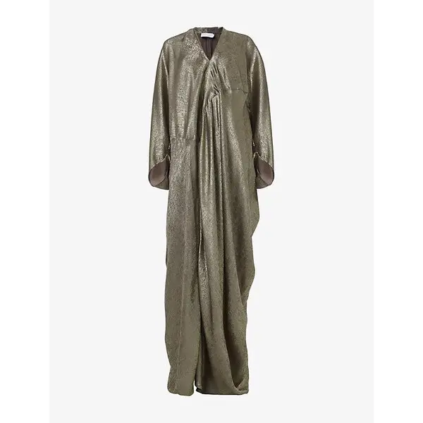 LEEM Woven V-neck Kaftan