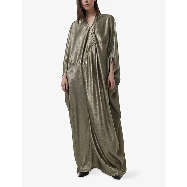 LEEM Woven V-neck Kaftan