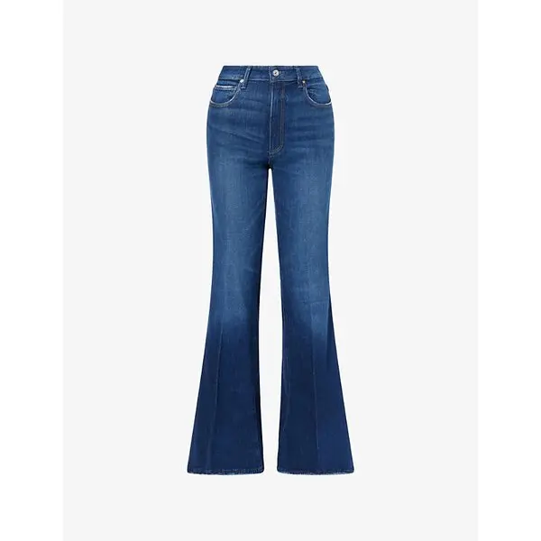 Paige Marlow Flared Stretch-denim Jeans