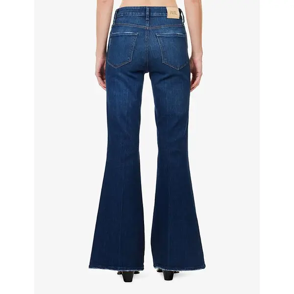 Paige Marlow Flared Stretch-denim Jeans