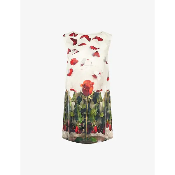Macy Lily Grimshaw Harry Lambert For X Disney Stretch-Woven Midi Dress -  White | Editorialist