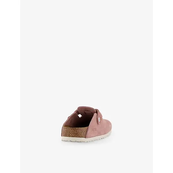 BIRKENSTOCK Boston Suede Clogs